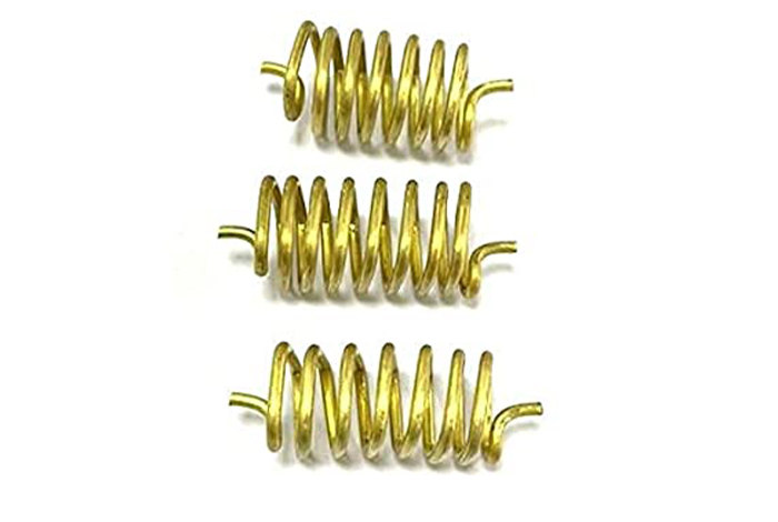 Brass Square Clockwise Spring Vastu