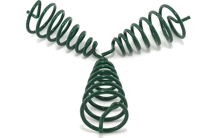 Green Conical Clockwise Spring Vastu